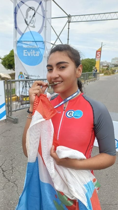 Juegos Evita: La chileciteña Agustina Vega ganó medalla de oro